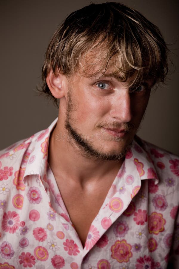 Portrait of Real Person - Young Man Stock Photo - Image of hands ...