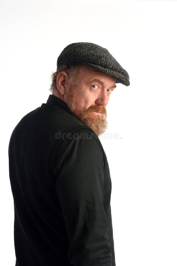 Portrait of a Redheaded Man Stock Image - Image of ordinary, adult ...