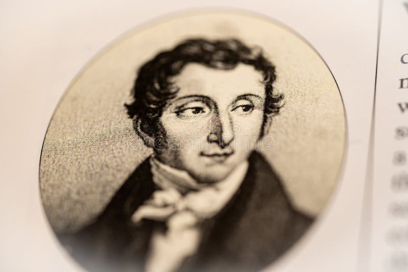 Portrait of Rene Auguste Caillie from a History Book. Editorial Stock ...