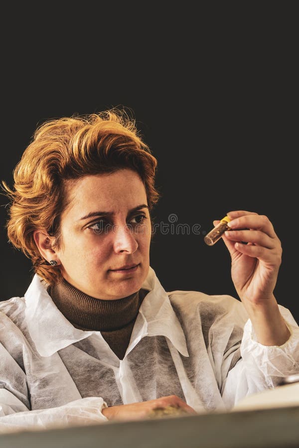 Portrait of Researcher stock image. Image of biochemistry - 209444561