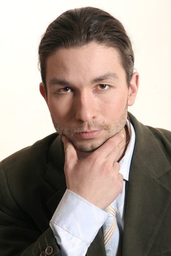 Portrait of the Respectable Businessman Stock Photo - Image of problems ...