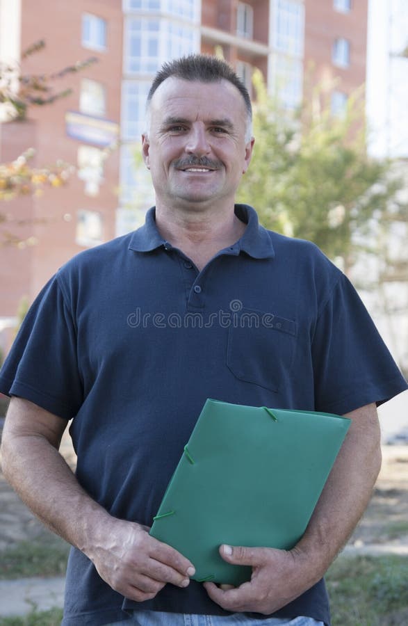 Portrait respectable man stock image. Image of grey, caucasian - 62795181