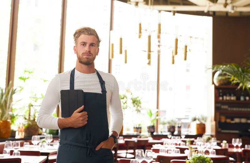 Portrait of Restaurant Owner Stock Image - Image of 2528, dining: 226420607