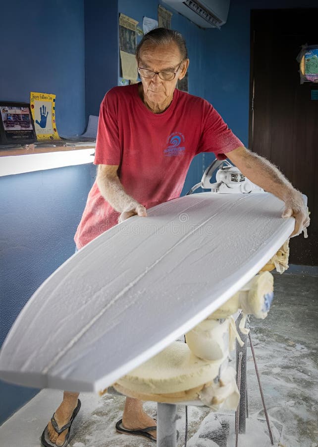 Portrait of Robert August Working in the Workshop, Standing Next To a ...