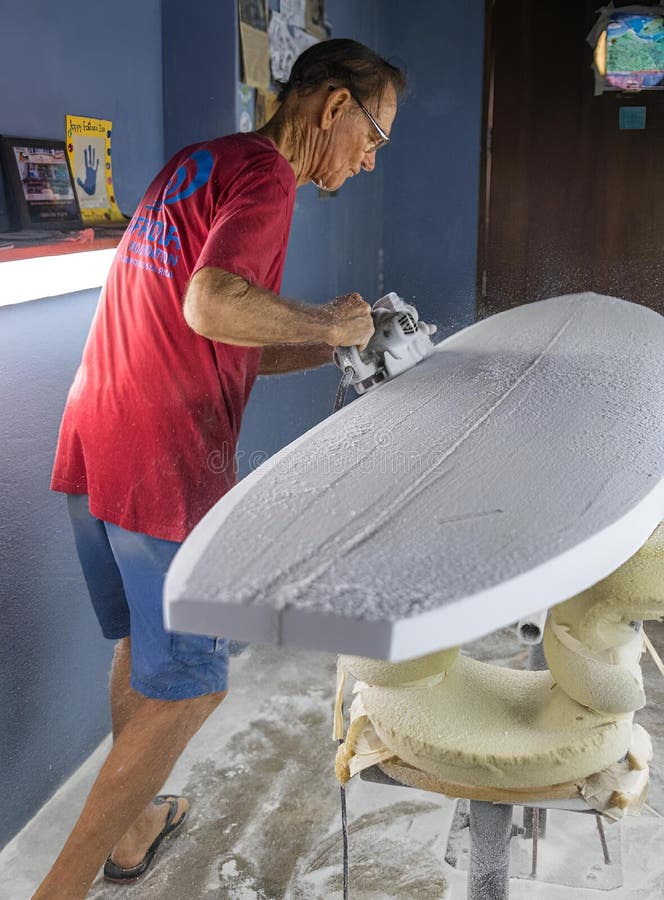 Portrait of Robert August Working in the Workshop, Standing Next To a ...