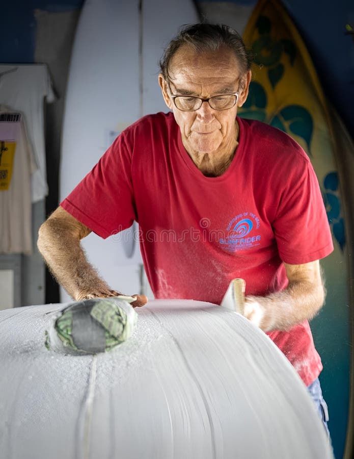 Portrait of Robert August Working in the Workshop, Standing Next To a ...