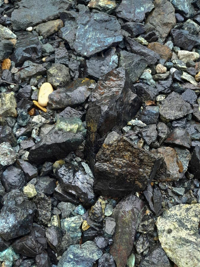 Rocks after rain stock photo. Image of rain, rock, garden - 331779432