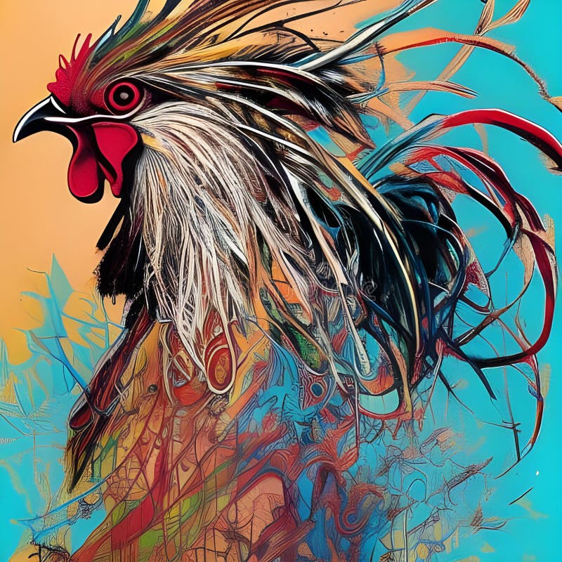 Portrait of a Rooster Dressed in a Formal Business Suit Stock ...