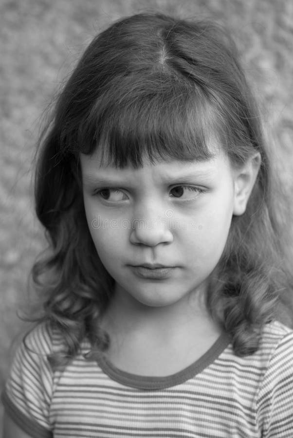 Portrait of a sad girl stock photo. Image of girl, sadness - 13441462