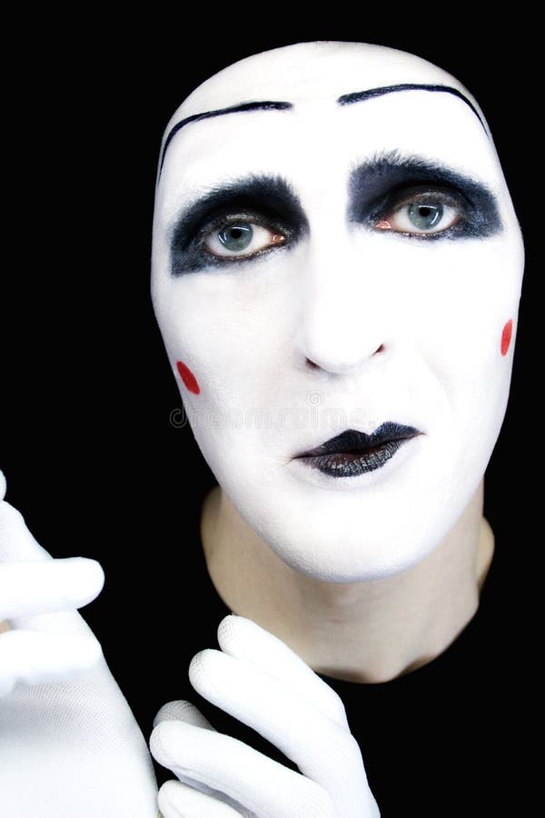 Simple Mime Makeup