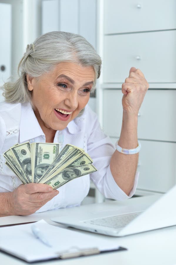 Portrait of Senior Business Woman Working in Office Stock Photo - Image ... Portrait of Senior Business Woman Working in Office Stock Photo - Image ...
