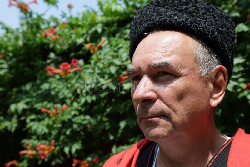 Kuban Cossack stock photo. Image of dress, armed, adult - 58225654