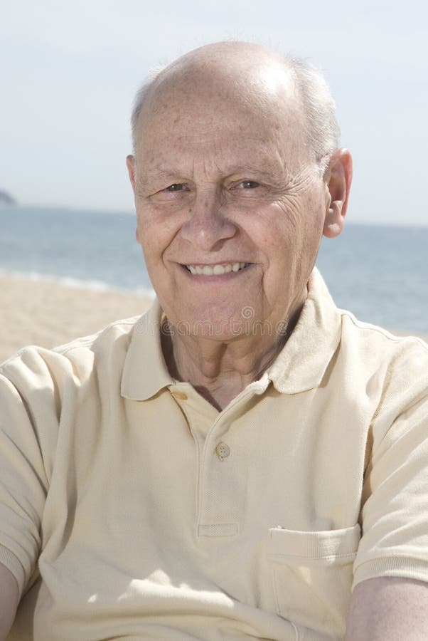 Portrait of a senior man stock photo. Image of clothing - 5029434