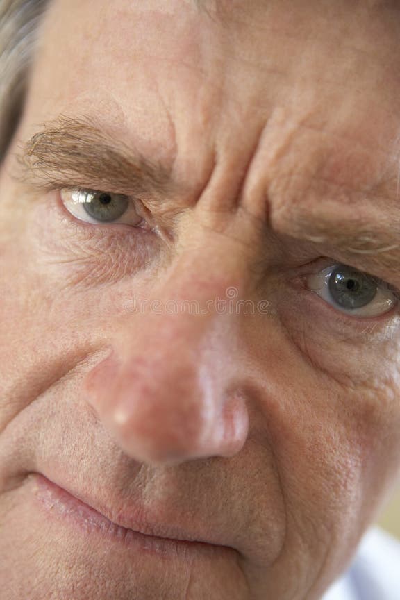 Portrait of a Senior Man Frowning Stock Photo - Image of upset, elderly ... Portrait of a Senior Man Frowning Stock Photo - Image of upset, elderly ...