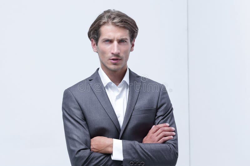 Serious Businessman Portrait