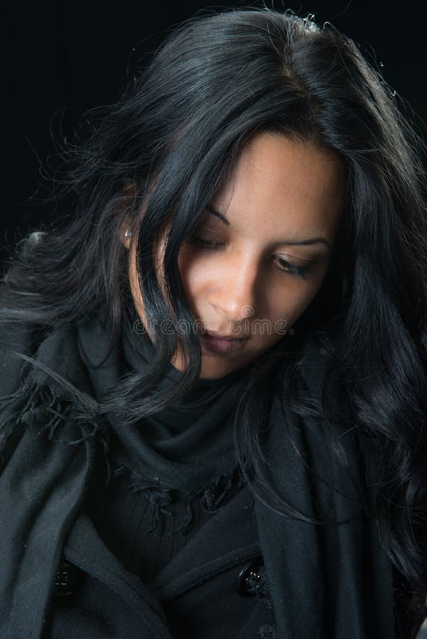 Young Woman with Multi-colored Red Hair Stock Image - Image of ...