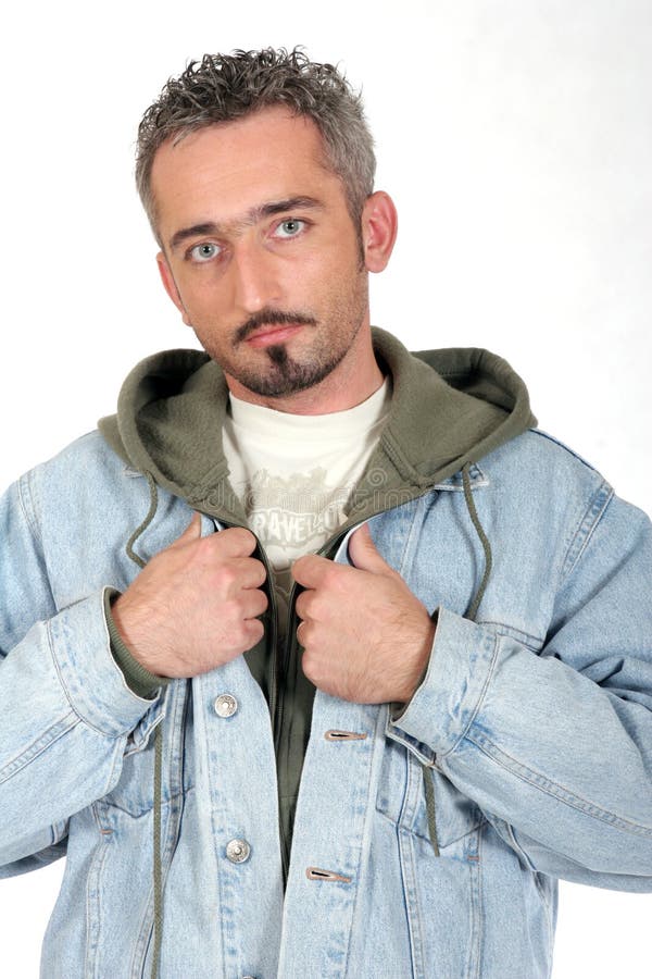 Portrait of Serious Man 2 stock image. Image of contemplate - 1422965