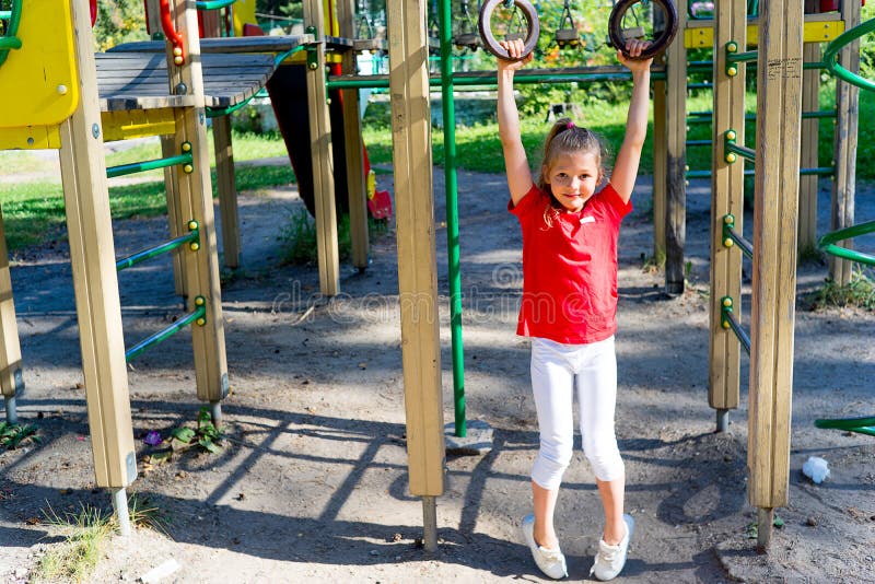 Kids on playground stock photo. Image of lifestyle, game - 103515204