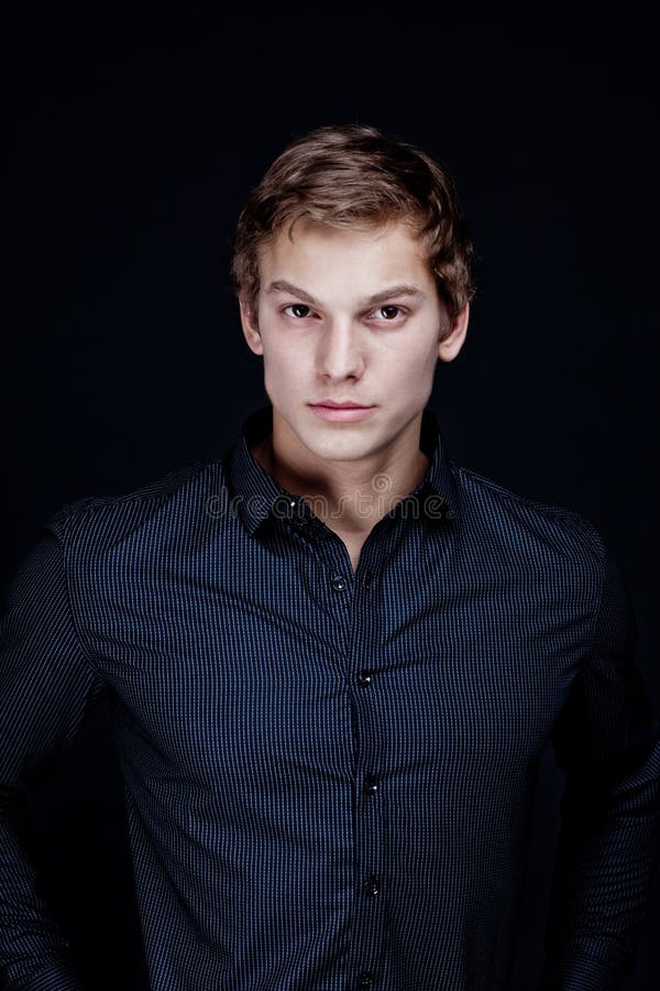 Portrait of Macho Man in Santa Costume Stock Image - Image of holidays ...