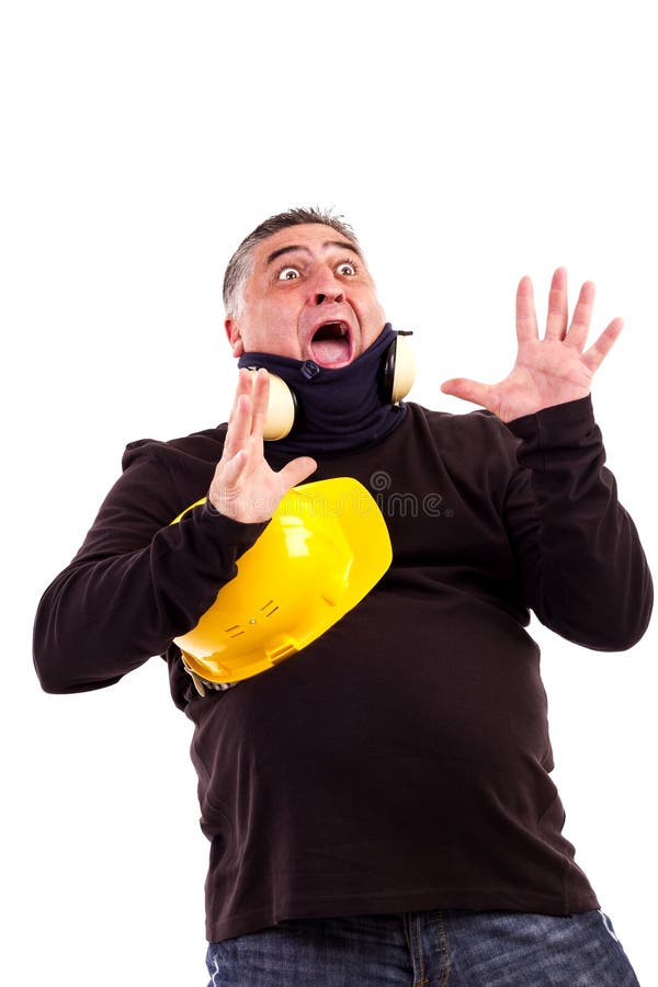 Expressions - Young Man Screaming of Joy and Luck Stock Photo - Image ...