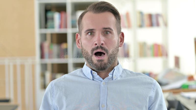 Portrait of Shocked Young Man with Mouth Wide Opened Stock Photo ... Portrait of Shocked Young Man with Mouth Wide Opened Stock Photo ...