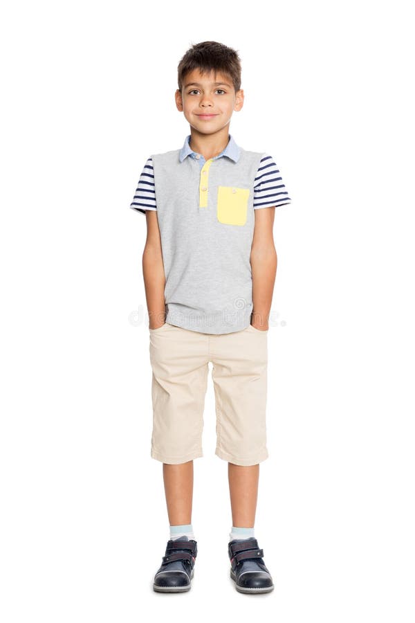 Portrait of a Six Year Old Boy Stock Image - Image of people, schoolboy ...