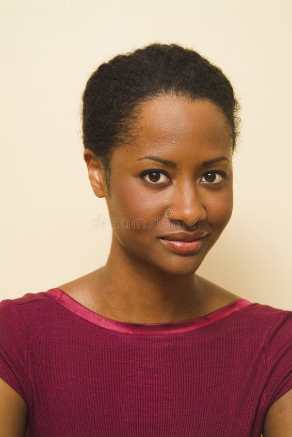 Portrait- Slight Smile stock image. Image of woman, beautiful - 2230145