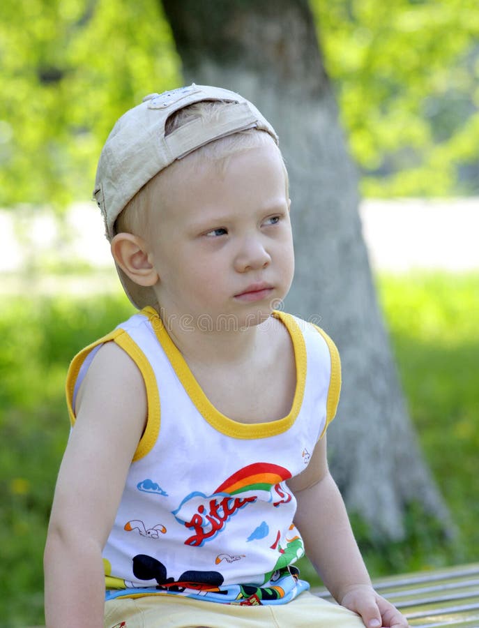 Portrait of the small boy stock image. Image of small - 25277391
