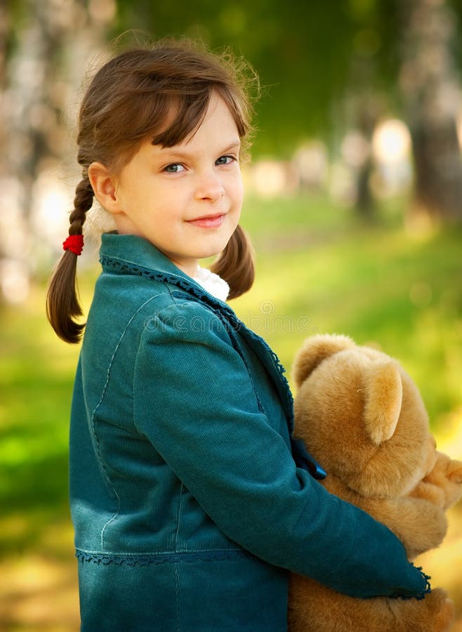Portrait small girl stock image. Image of little, person - 11453195