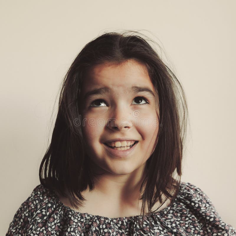 Portrait of a Small Girl stock photo. Image of small - 248711764