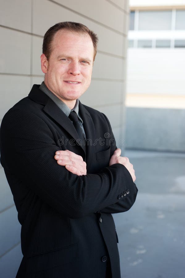 Portrait of a Smart Businessman Stock Image - Image of entrepreneur ...