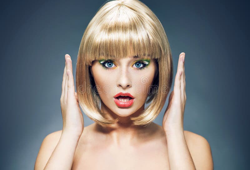 Portrait of a Smart Young Lady Stock Photo - Image of beautiful ...