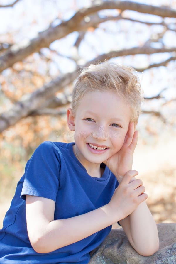 Portrait of smiling boy stock photo. Image of portrait - 60136116