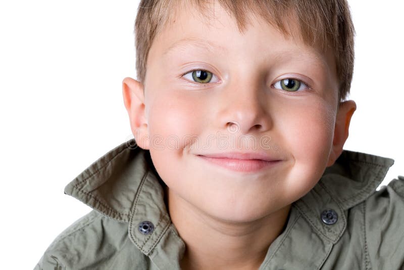 Portrait of smiling boy stock photo. Image of healthy - 31987468
