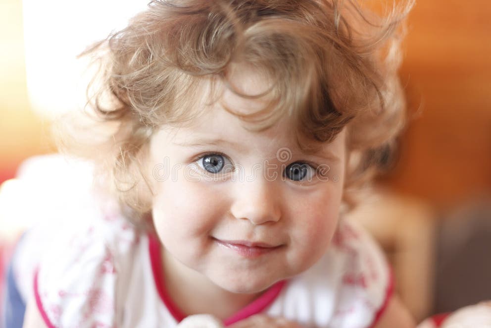 Portrait of smiling girl stock image. Image of cheerful - 15077435