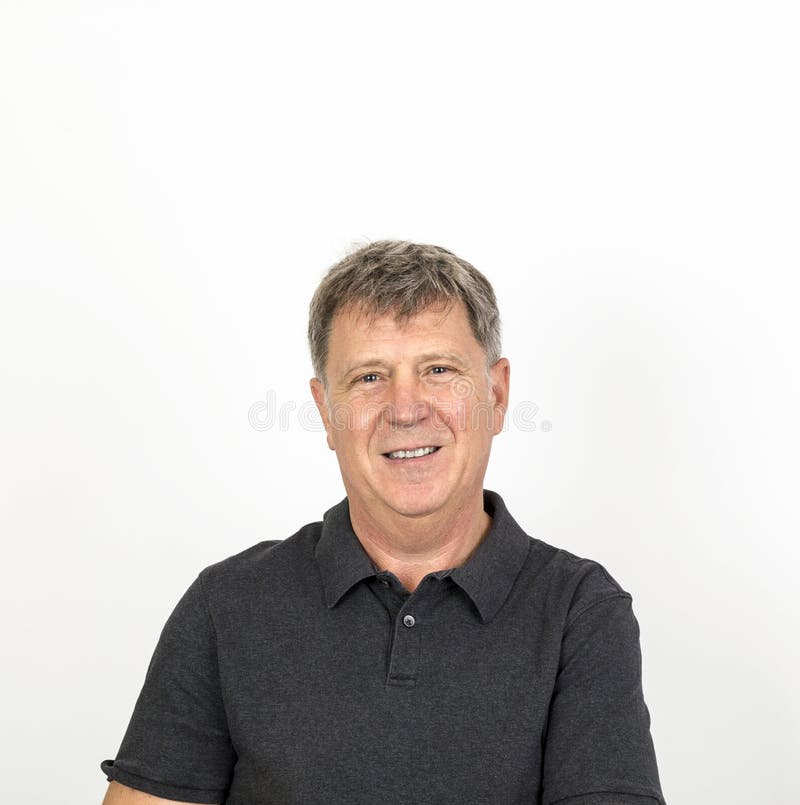 Portrait of a smiling man stock image. Image of gesture - 44951693