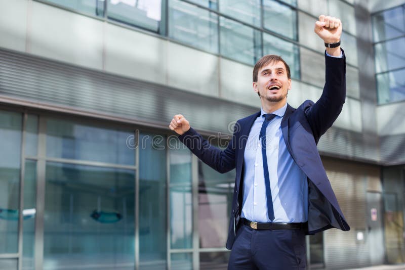 Portrait of Smiling Man in Suit Joying Stock Image - Image of ... Portrait of Smiling Man in Suit Joying Stock Image - Image of ...