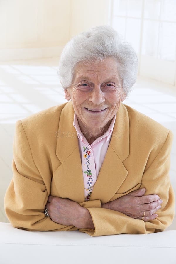 Portrait of a Smiling Old Woman Stock Photo - Image of happiness, head ... Portrait of a Smiling Old Woman Stock Photo - Image of happiness, head ...