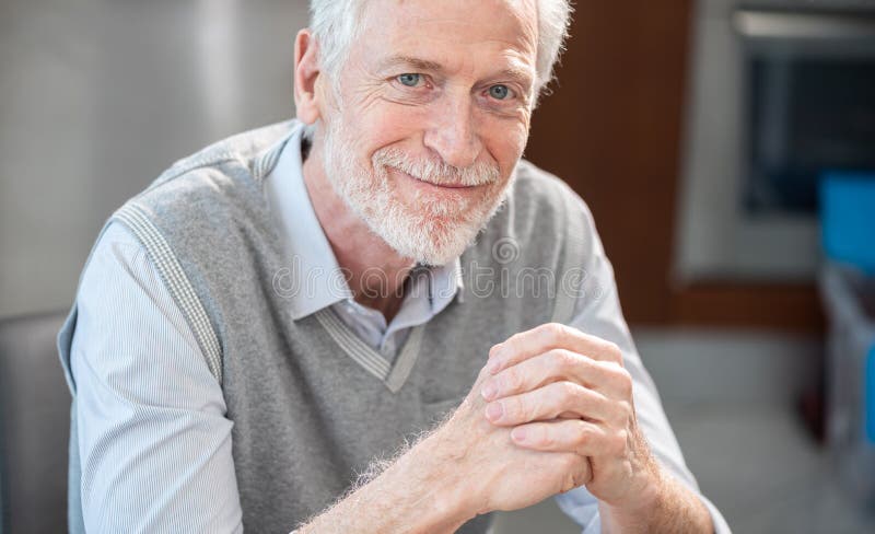 Portrait of Smiling Senior Businessman Stock Photo - Image of office ... Portrait of Smiling Senior Businessman Stock Photo - Image of office ...