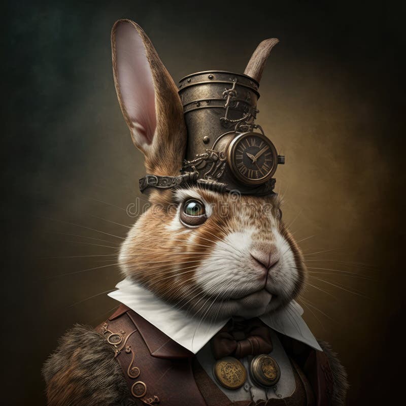 Steampunk Rabbit Stock Illustrations – 51 Steampunk Rabbit Stock ...