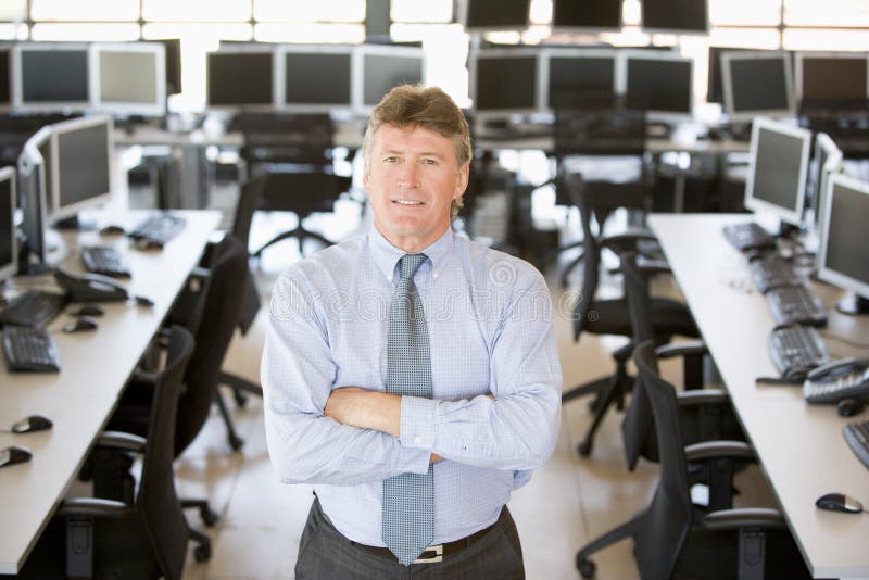 Portrait of a Stock Trader stock image. Image of person - 10970607