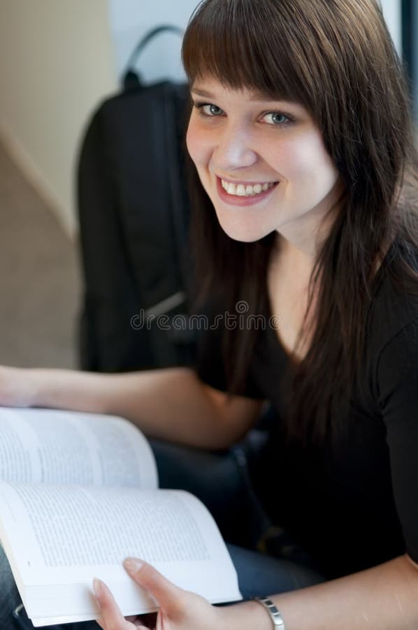 Portrait of student stock photo. Image of teenager, lady - 23173164