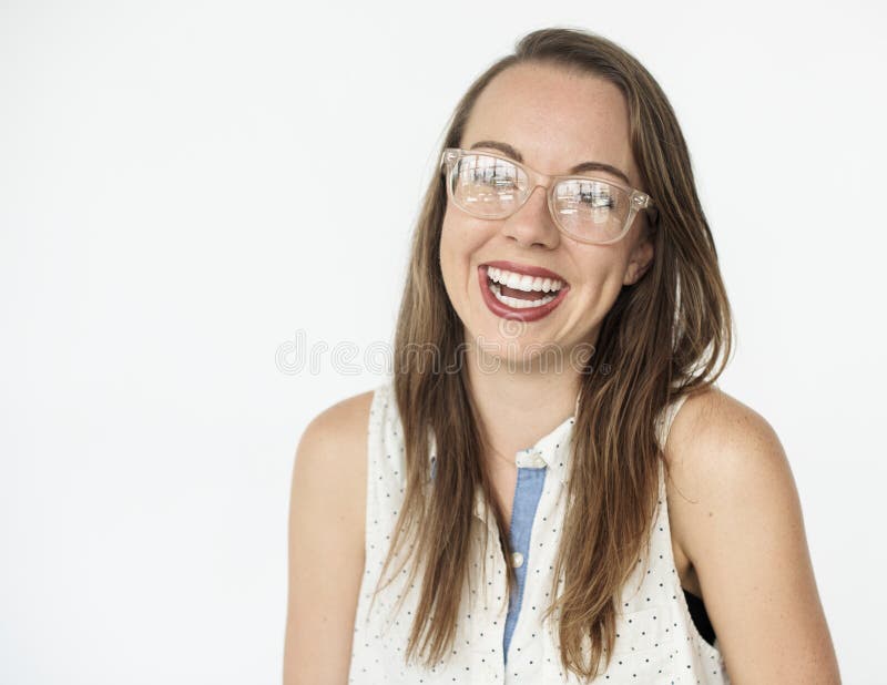 Portrait Studio Woman Female Model Stock Photo - Image of posing ...
