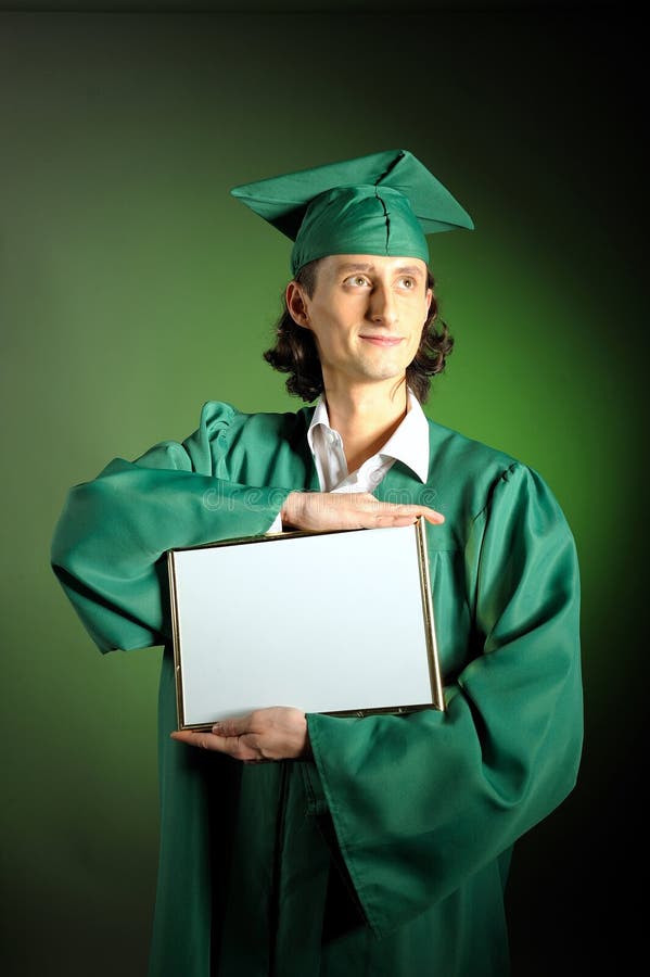 Portrait of a Succesful Man on His Graduation Day Stock Photo - Image ...
