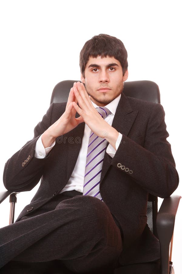 Portrait of a Successful Business Man Stock Image - Image of people ...