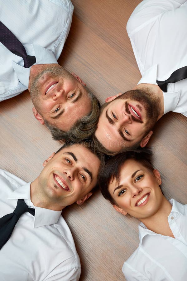 Portrait of Successful Business People Team Stock Photo - Image of ...