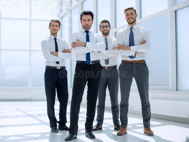 Portrait of a Successful Business Team Stock Image - Image of ...