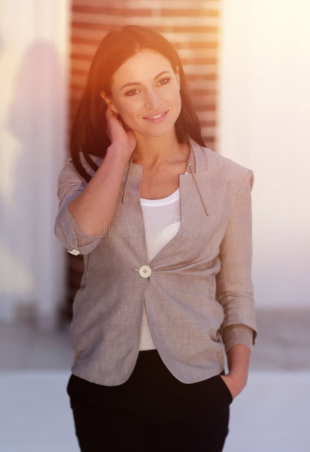 Portrait of a Successful Young Woman Stock Image - Image of business ... Portrait of a Successful Young Woman Stock Image - Image of business ...