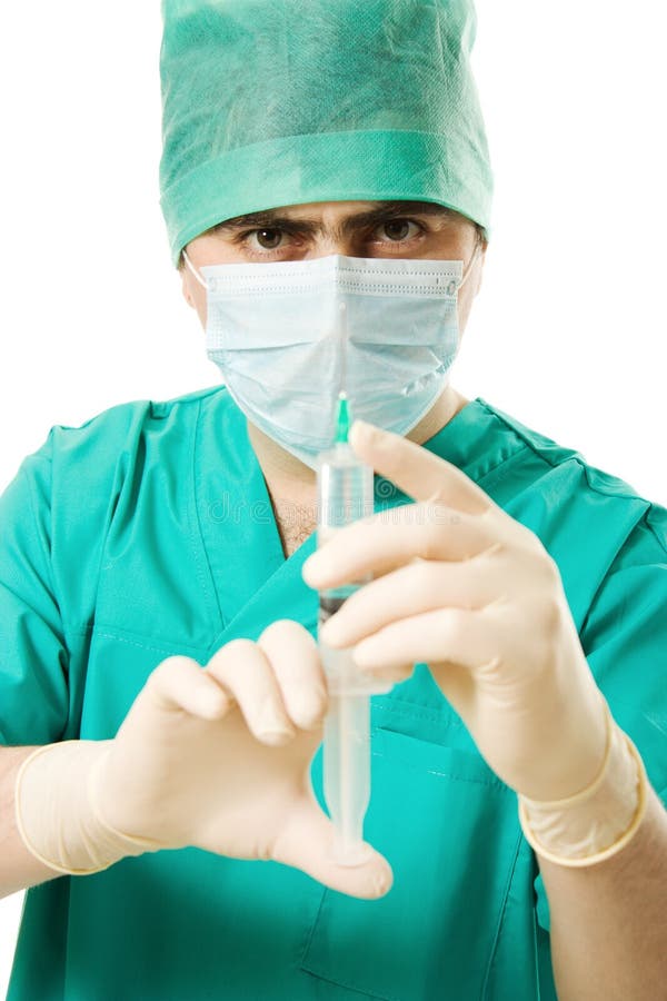 Portrait surgeon man stock photo. Image of care, occupation - 25491120