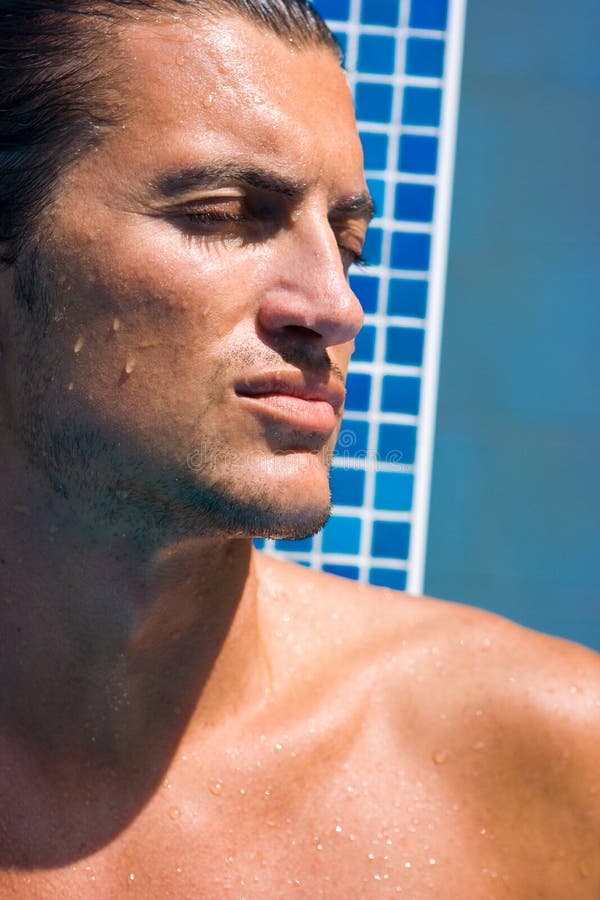 Macho man stock photo. Image of freedom, figure, ocean - 11648018